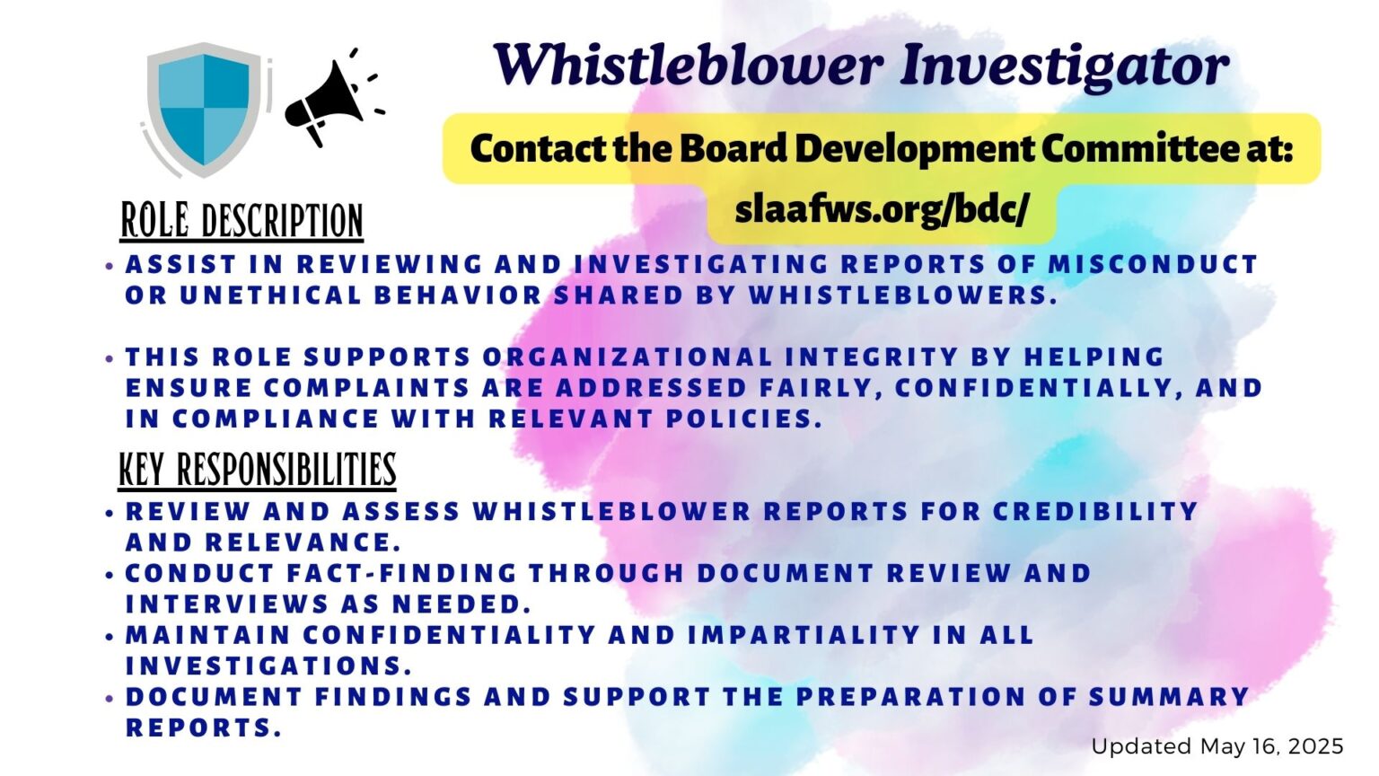 Board of Trustees Service - Sex and Love Addicts Anonymous (S.L.A.A.)