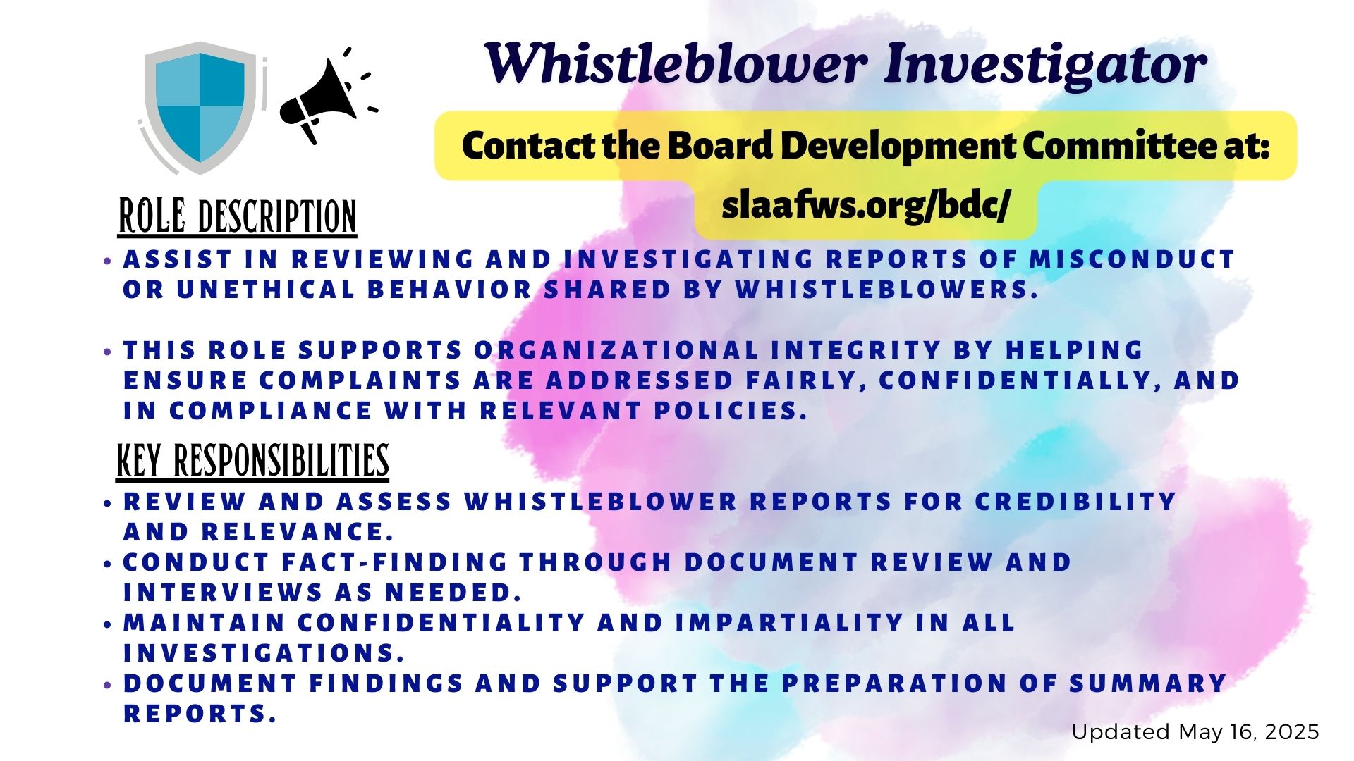 Board of Trustees Service - Sex and Love Addicts Anonymous (S.L.A.A.)
